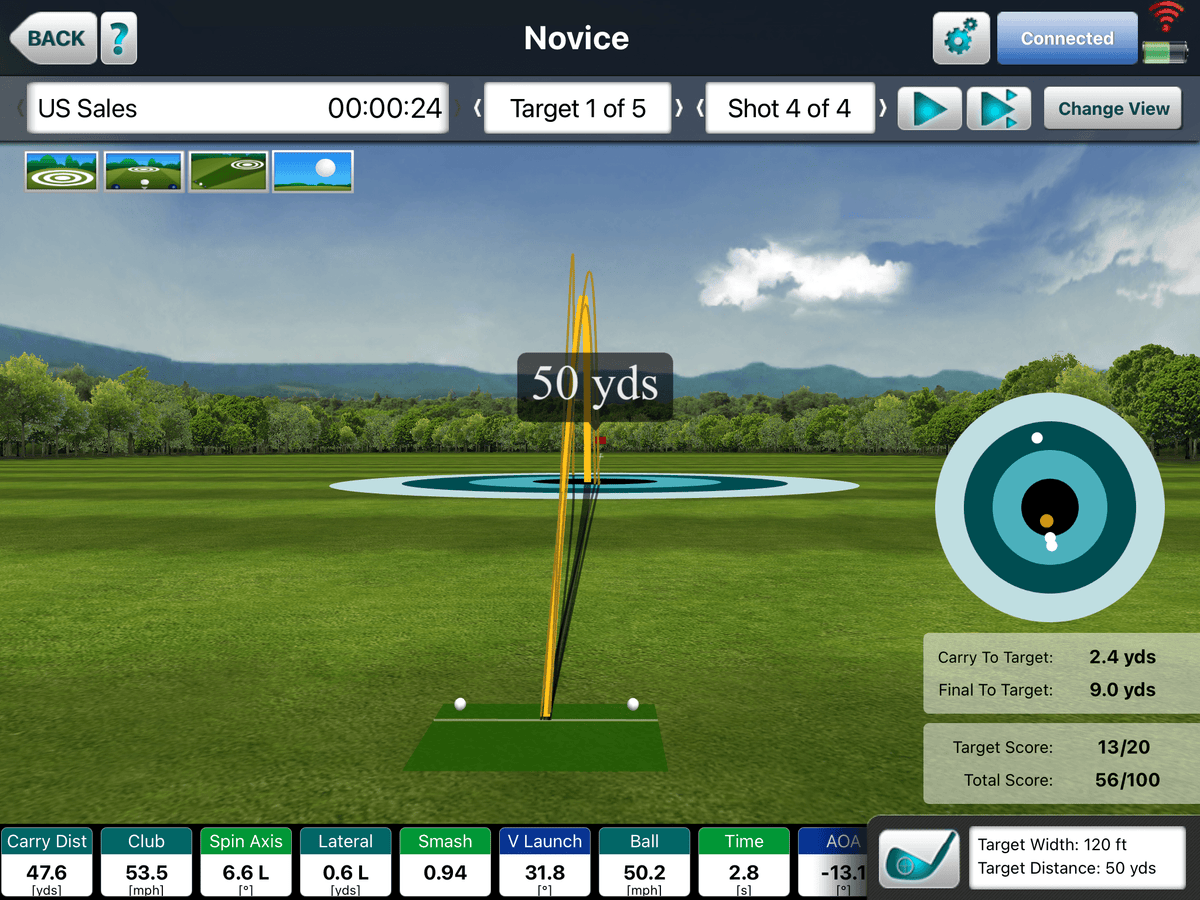 The Flightscope skills app – MIA Golf Technology