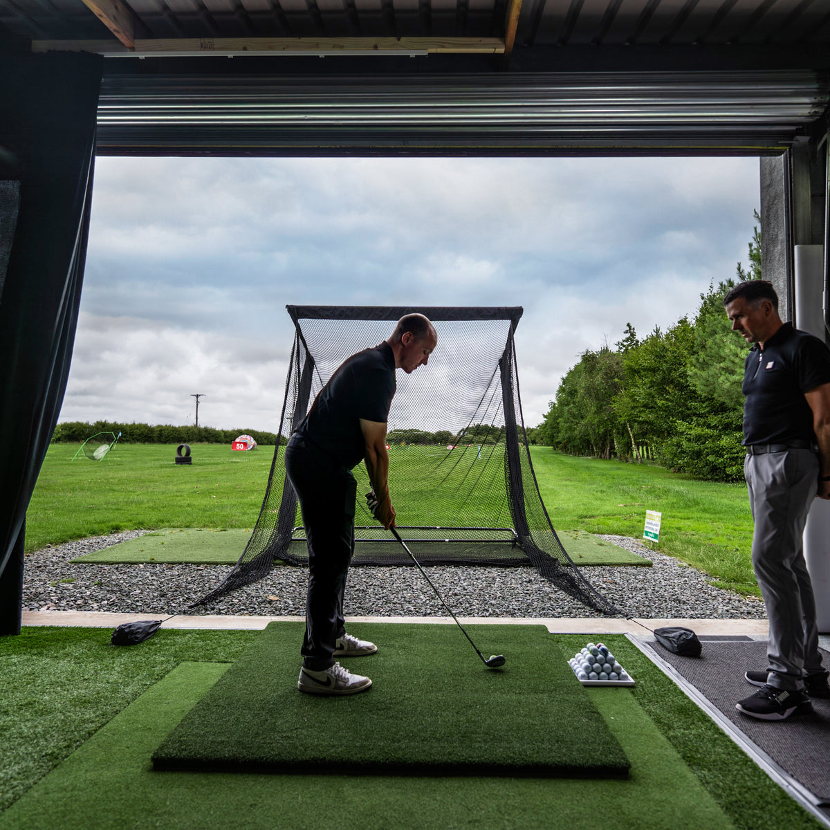 Golf Practice Nets & Golf Simulator Nets for Home – MIA Golf Technology