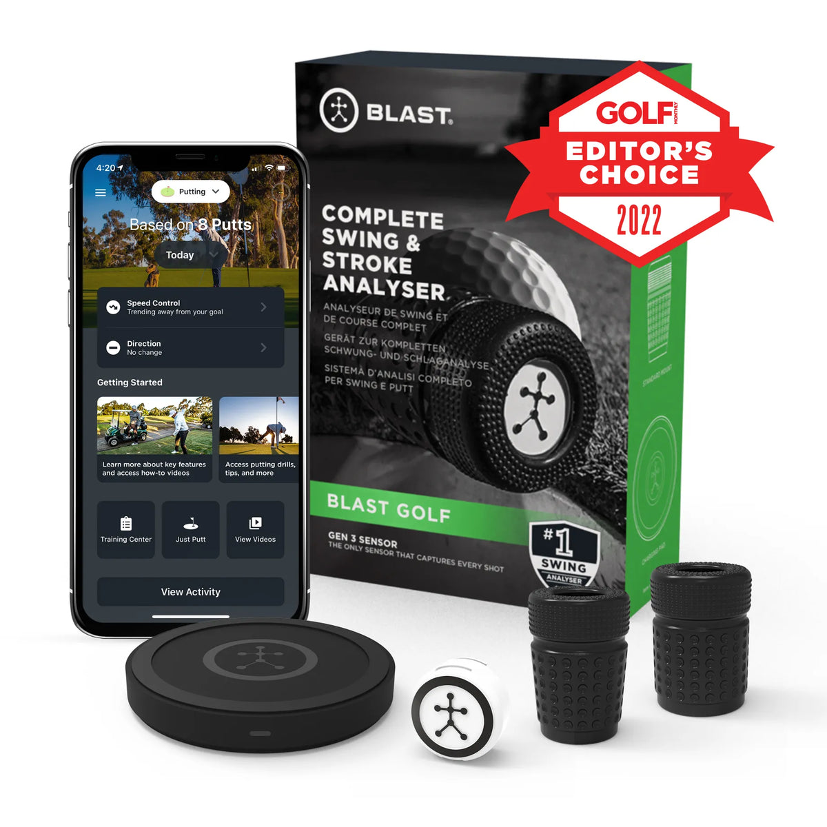 Blast Motion Golf Swing Analyser | MIA Golf Technology